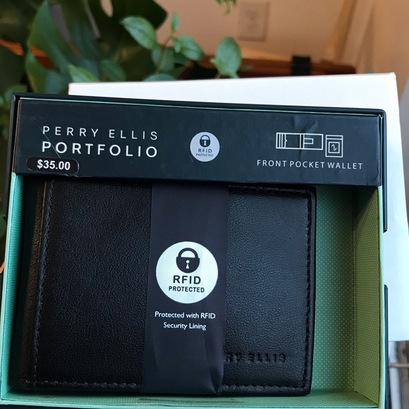 Perry Ellis | Accessories | Rfid Front Pocket Wallet | Poshmark